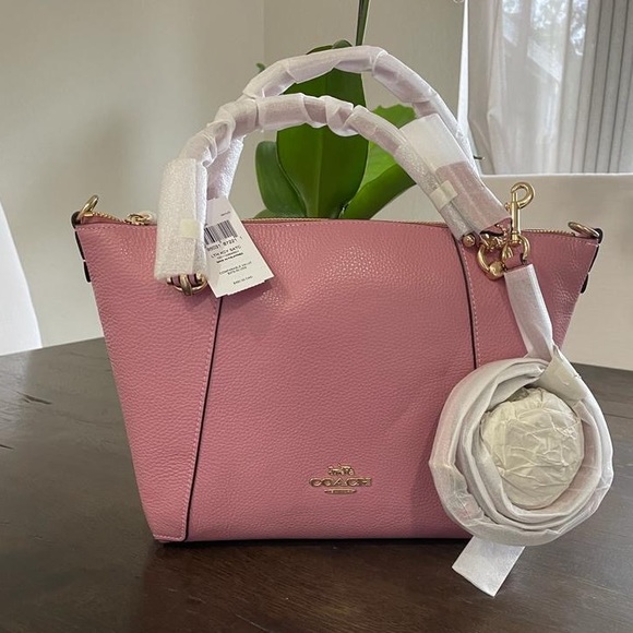 Coach | Bags | Nwt Coach Pink Leather Bag | Poshmark